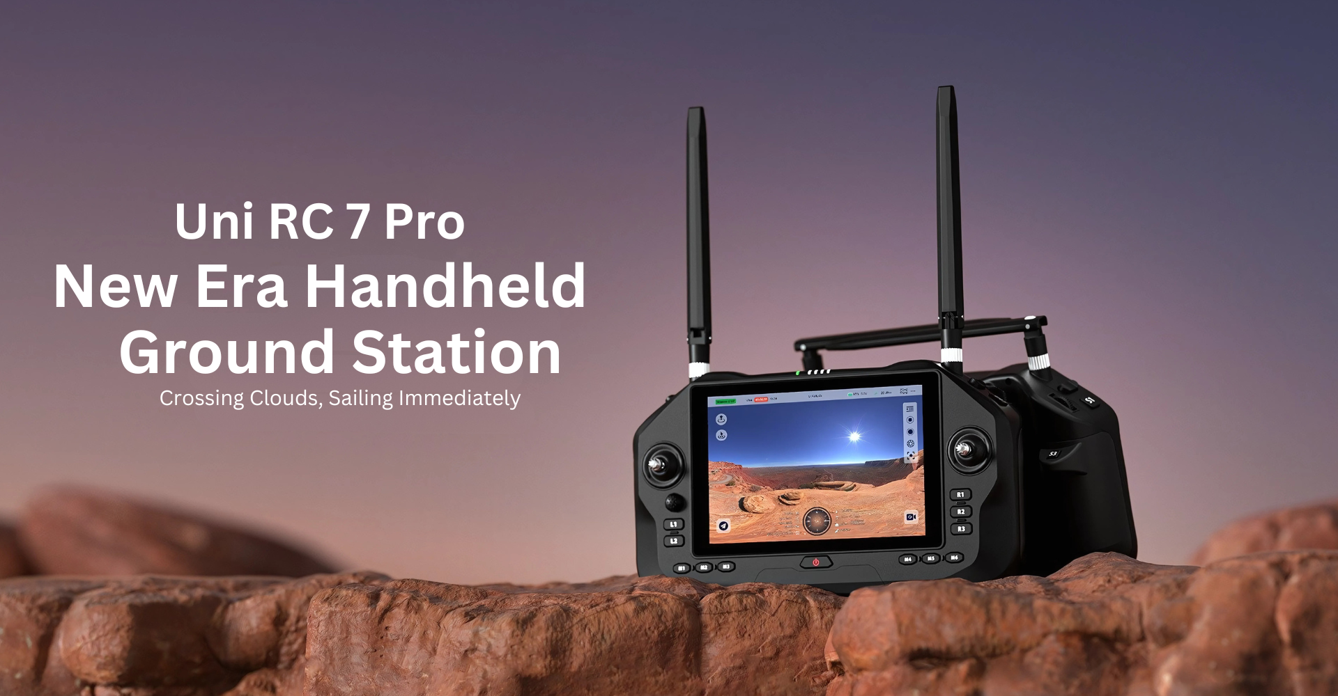 Siyi UniRC 7 Pro or UniRC 7 Pro Best Ag Drone Transmitter in the World ...