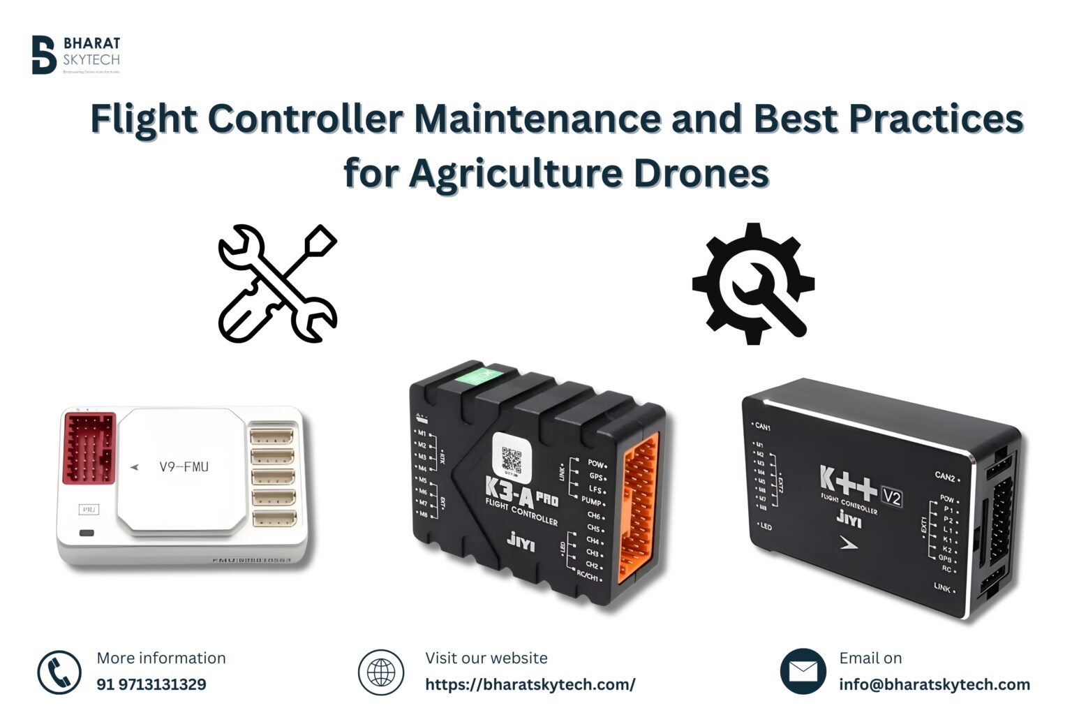 Flight Controller Maintenance & Tips for Agriculture Drone- Bharat Skytech