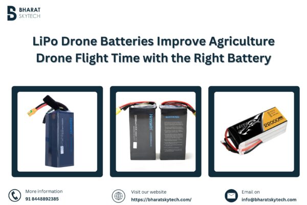 LiPo Drone Battery for Agriculture Drones - Bharat Skytech