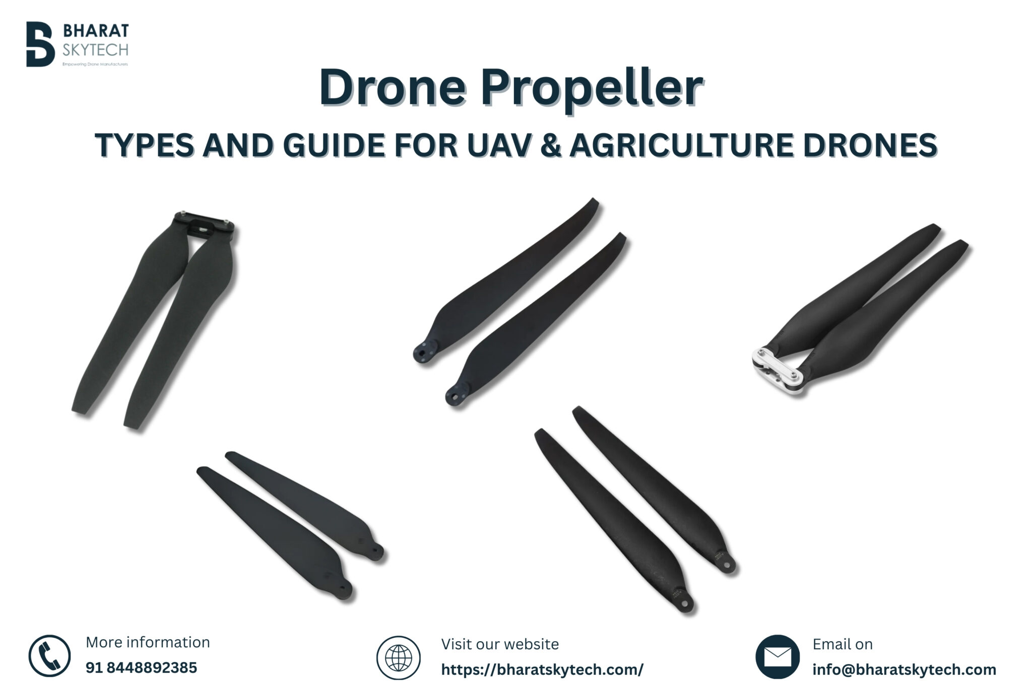 Drone Propeller Types and Guide for UAV & Agriculture Drones ...